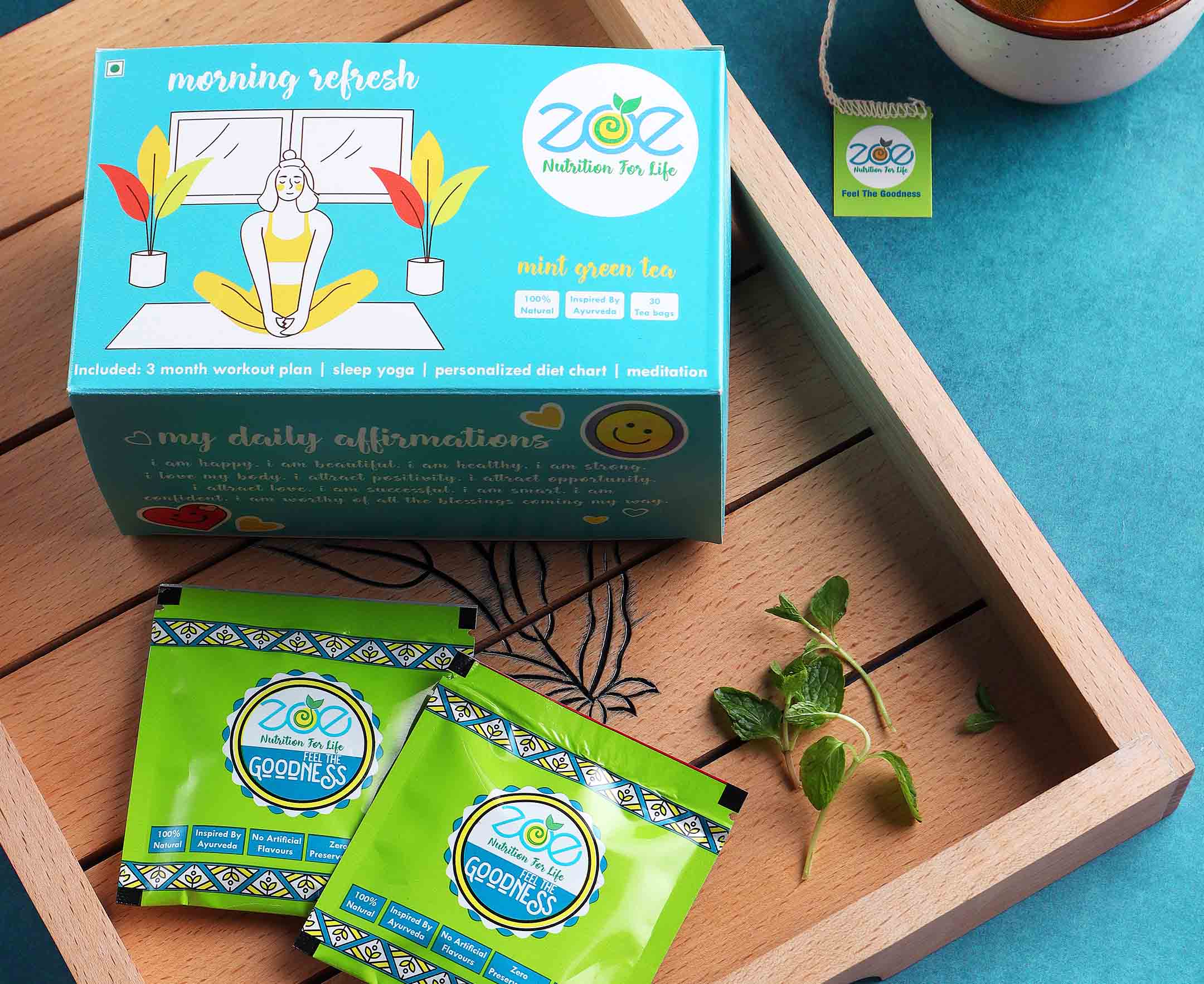 Mint Green Tea – Zoe Nutrition For Life